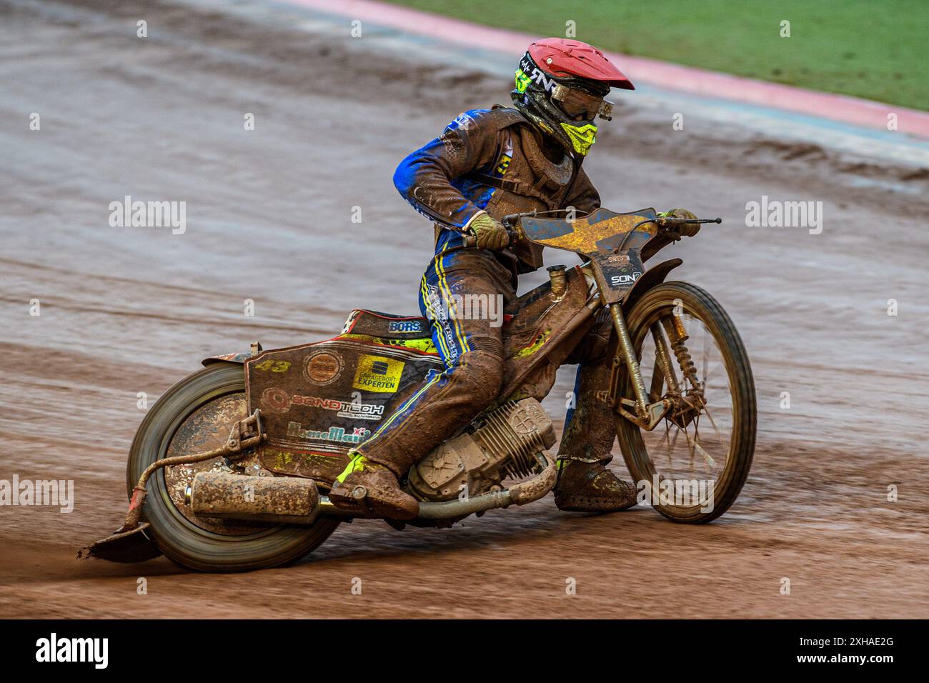 Casper Henriksson of Sweden in action during the Monster Energy FIM ...