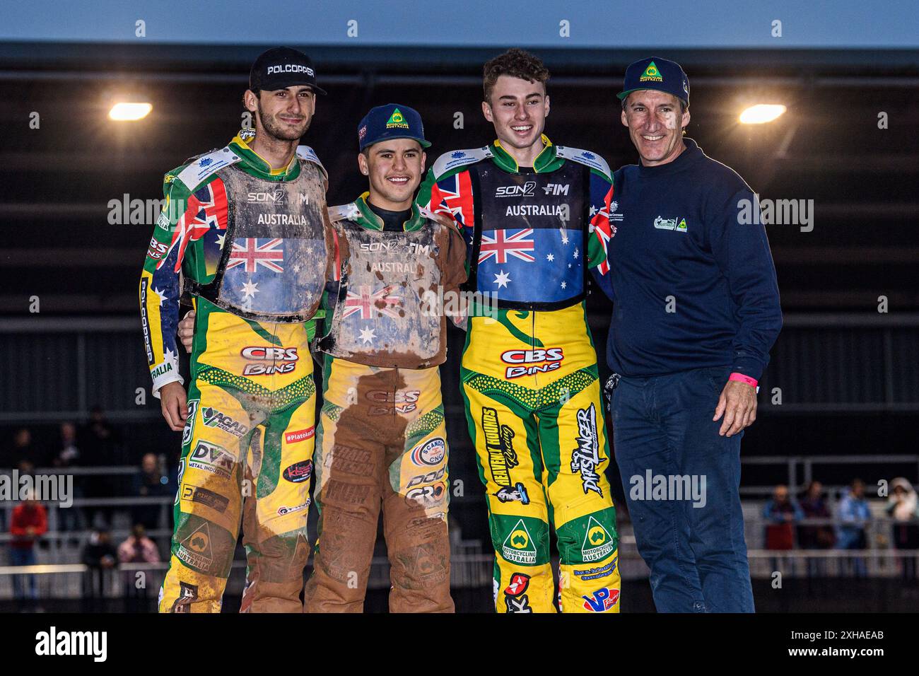 Australis - 3rd place (L to R): Keynan Rew, James Pearson, Michael West ...