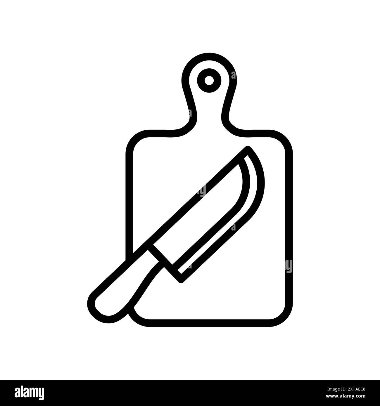 cutting board icon vector design template in white background Stock ...