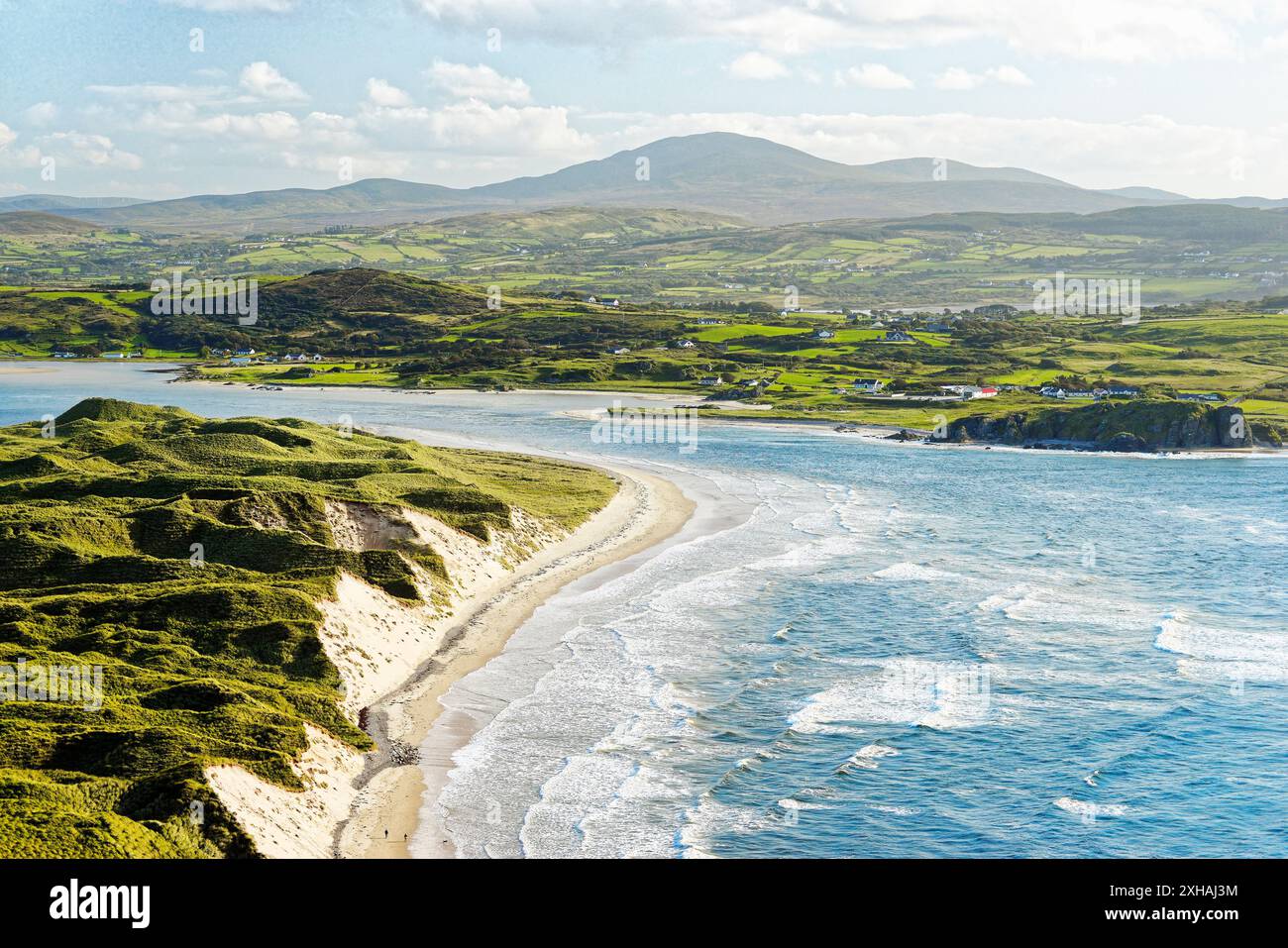 Five Finger Strand and the Dunes of Lagg, Trawbreaga Bay, Inishowen ...