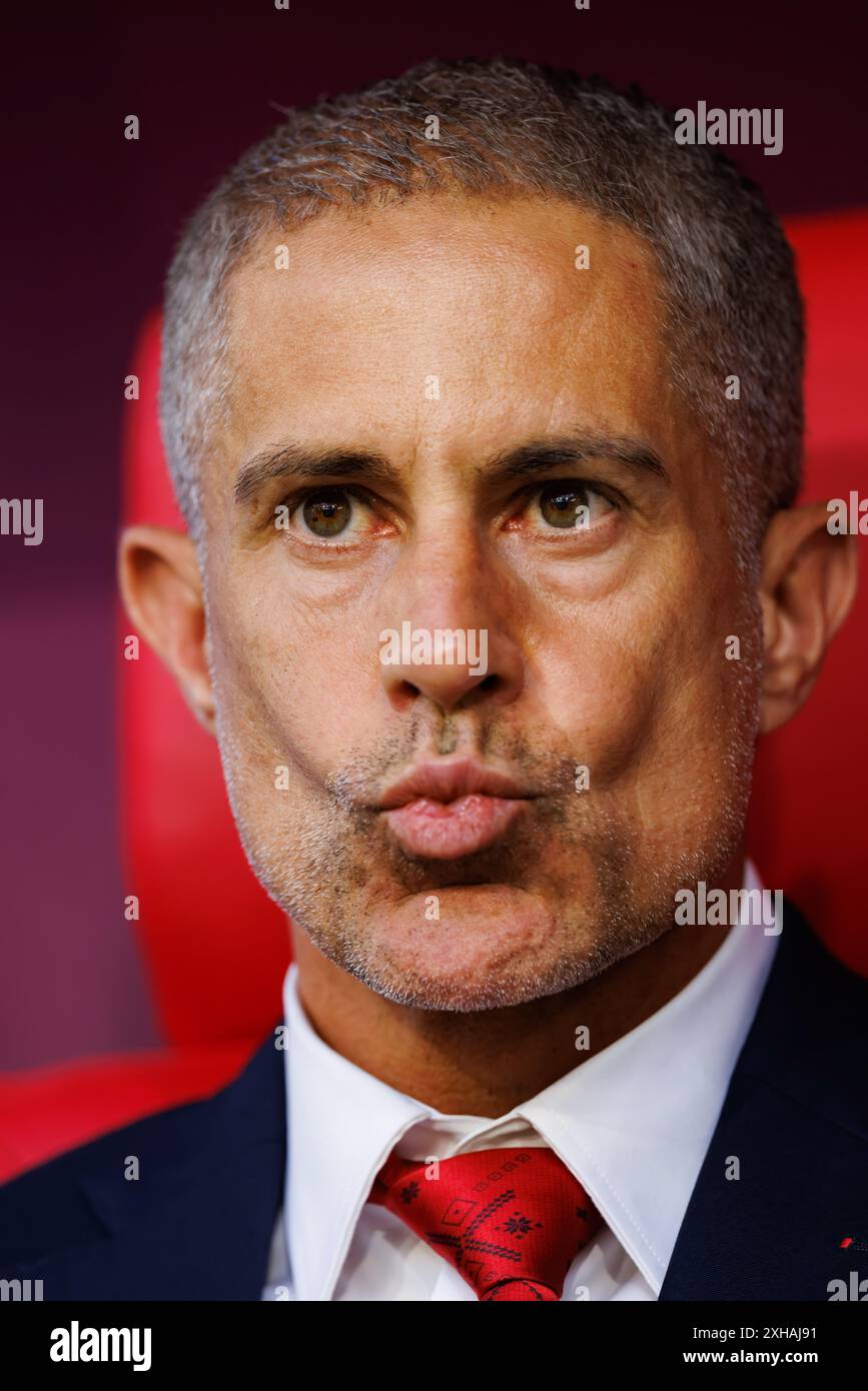 Sylvio Mendes Campos Júnior, well known as Sylvinho (coach of Albania ...