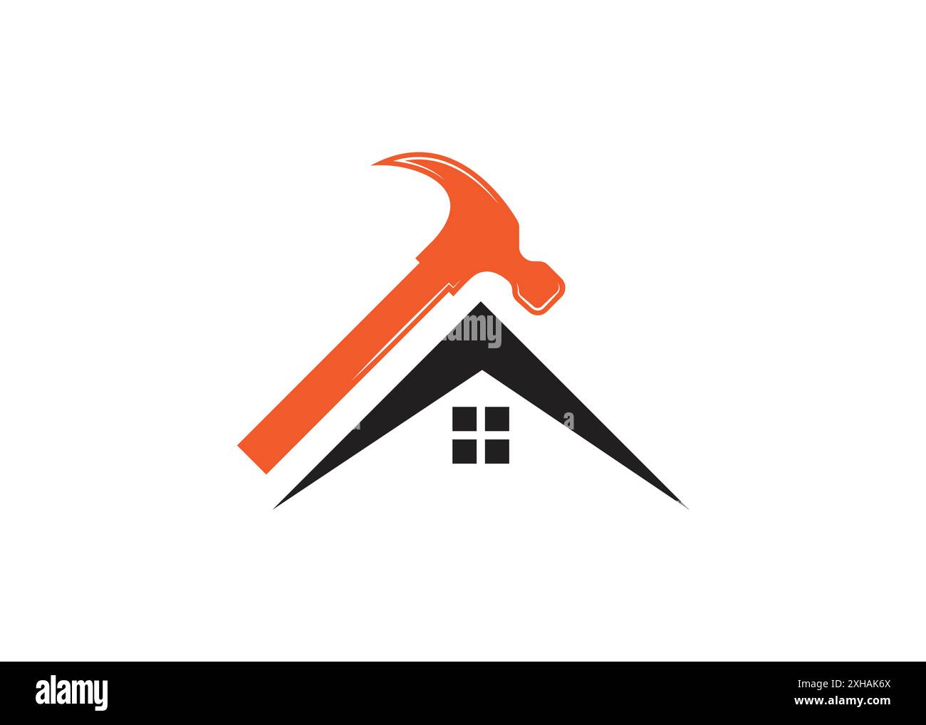 Roofing Logo Design Premium Vector | Roofing Logo Design For Real