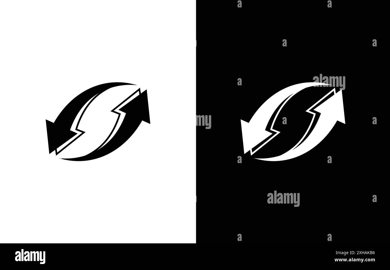 Minimalist professional swap arrow logo design vector template. Exchange arrow Stock Vector ...