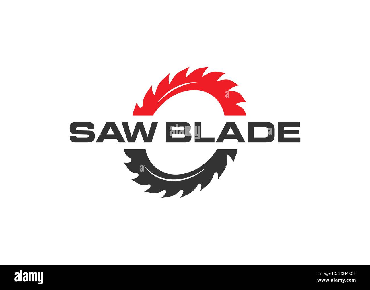Minimal and professional Saw blade logo design template. Simple ...