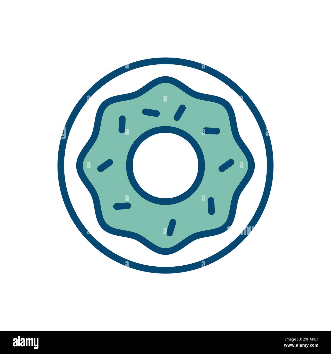 Donut vector vectors hi-res stock photography and images - Alamy