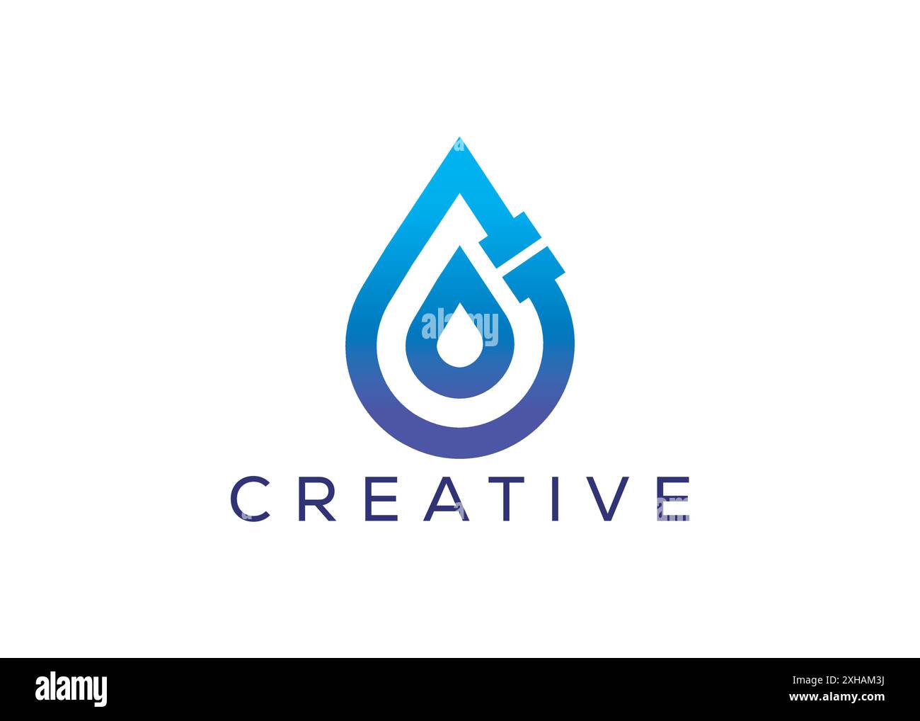 Drop and pipe logo hi-res stock photography and images - Alamy