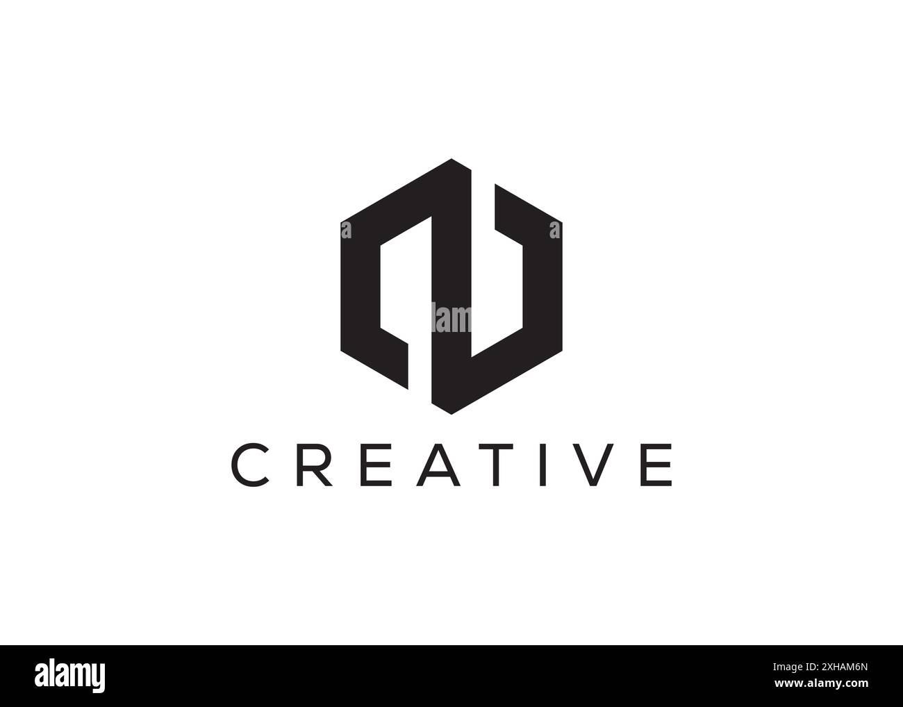 Minimal and professional abstract polygon logo design template Stock ...