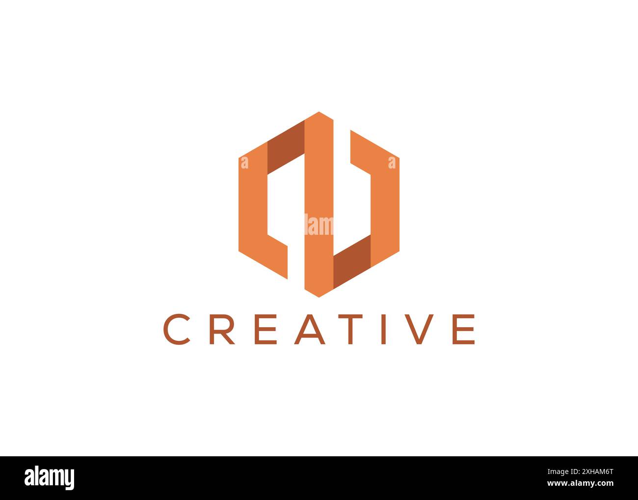 Minimal and professional abstract polygon logo design template Stock ...