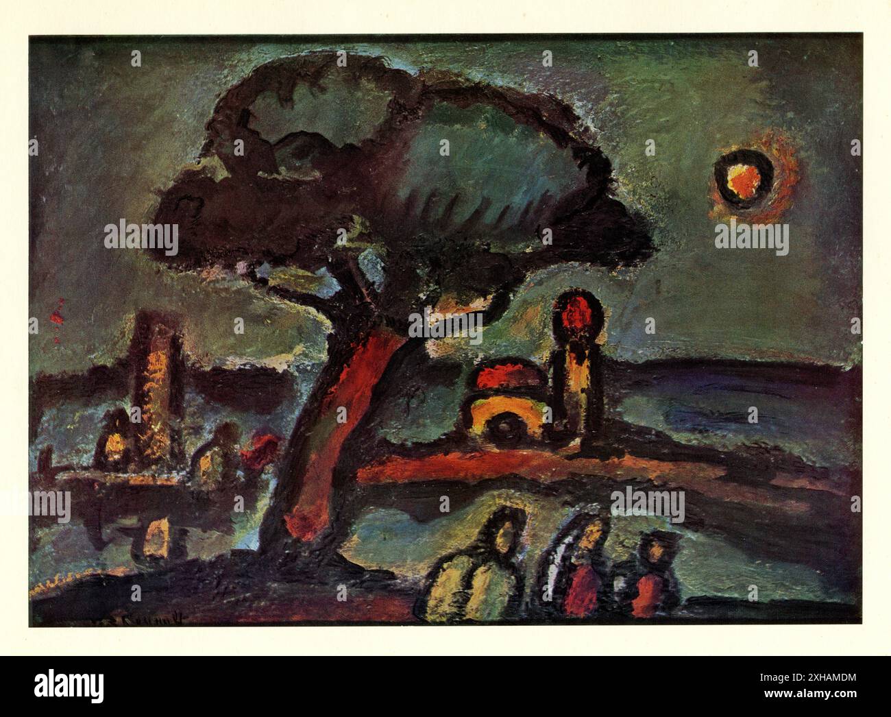 GEORGES HENRI ROUAULT. PAYSAGE BIBLIQUE Stock Photo - Alamy