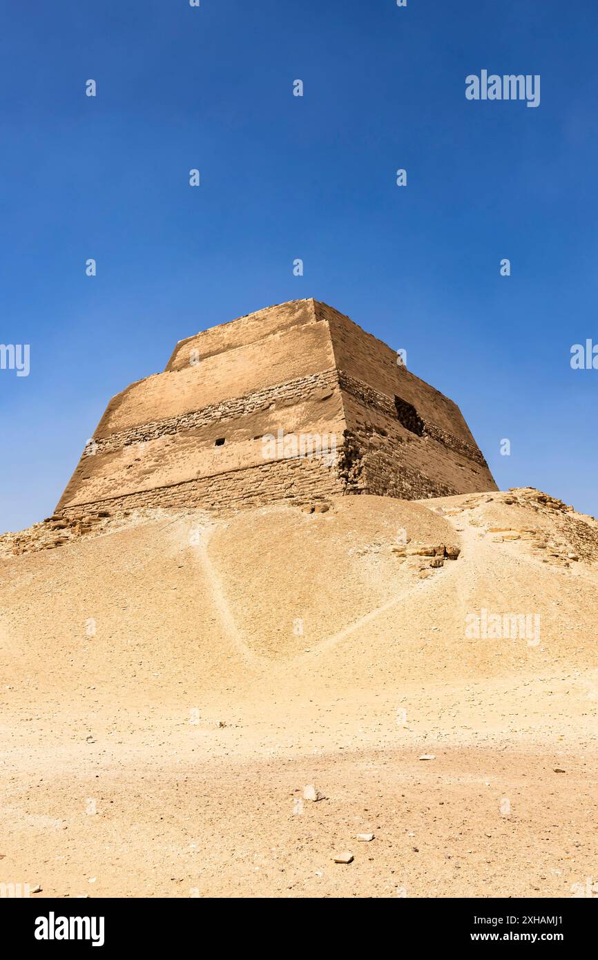 Meidum Pyramid(Maydum, Maidum, Meydum), Pharaoh Huni and Sneferu, Beni ...