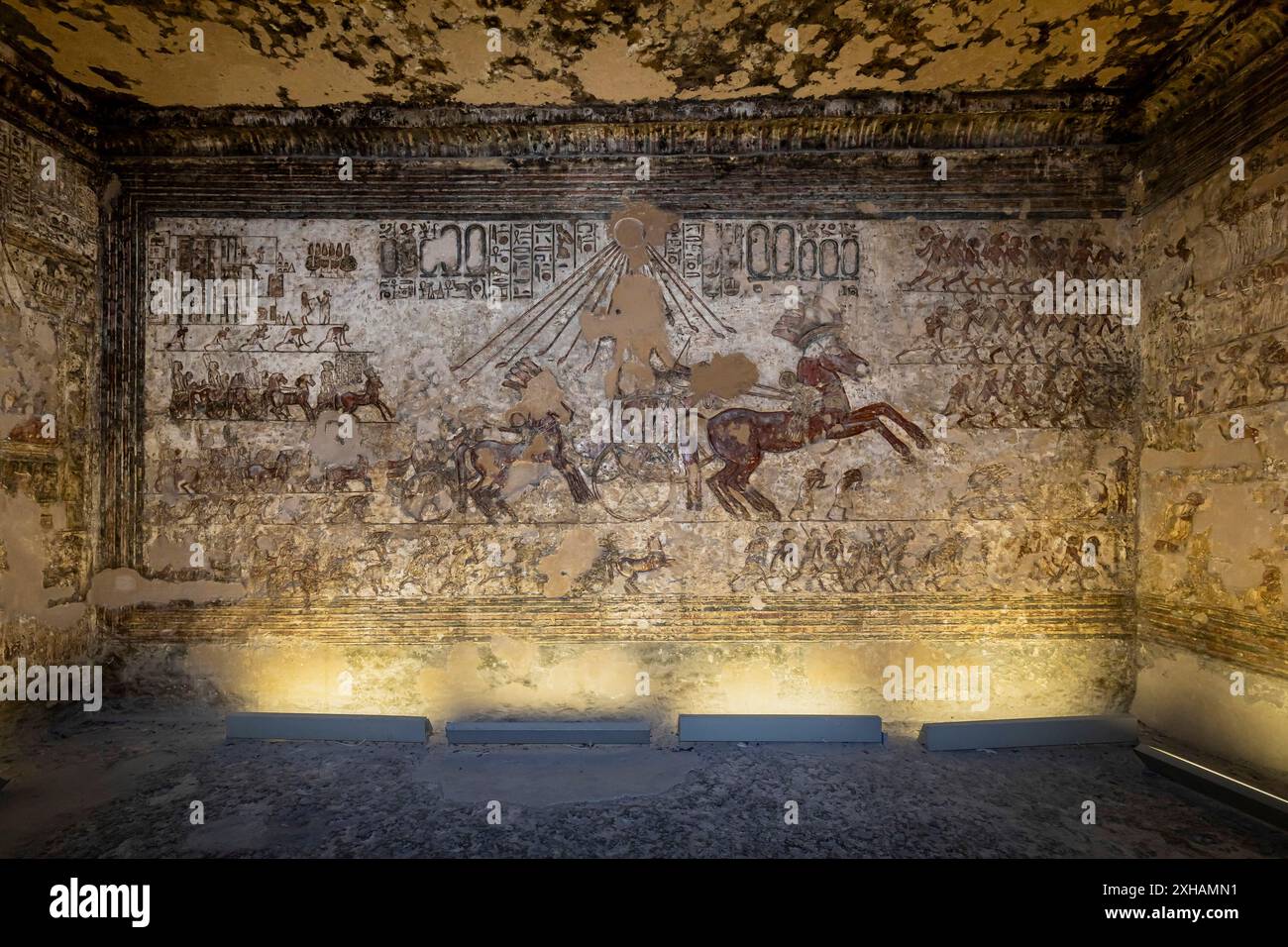 Amarna tomb hi-res stock photography and images - Alamy