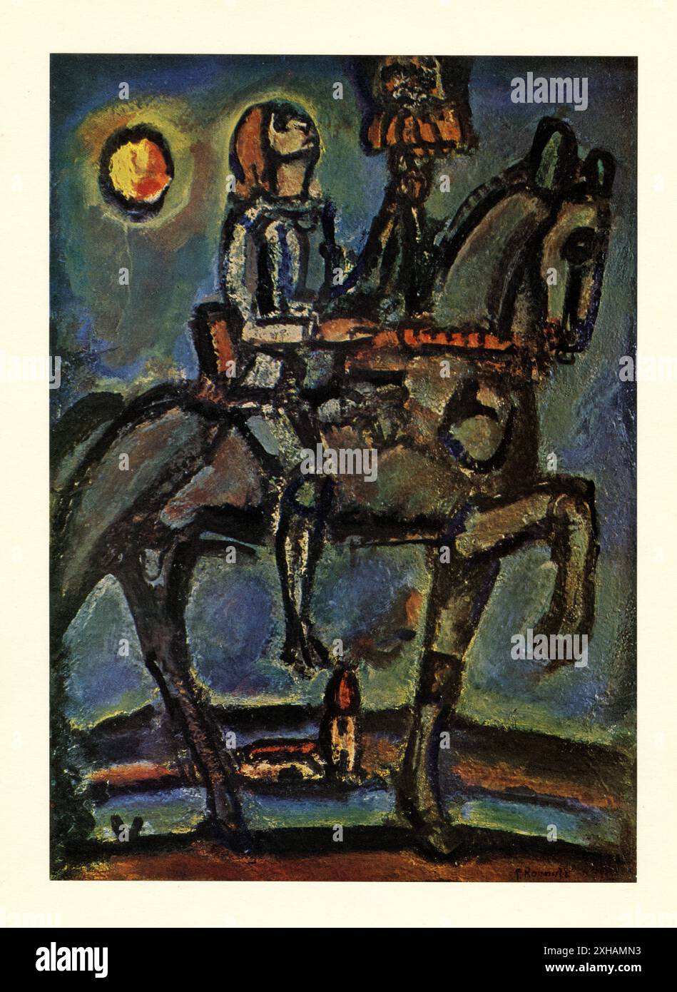 GEORGES HENRI ROUAULT. NOTRE JEANNE Stock Photo - Alamy