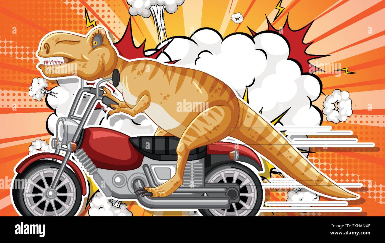 Unique motorcycle Stock Vector Images - Alamy