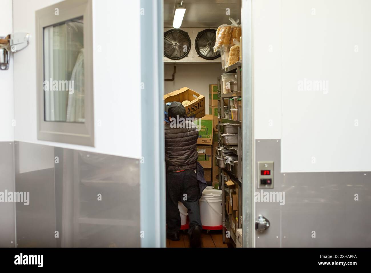 Los Angeles, California, United States - 09-30-2023: A view of a large ...