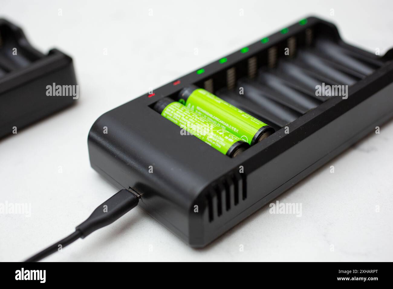 Los Angeles, California, United States - 02-24-2021: A view of two ...