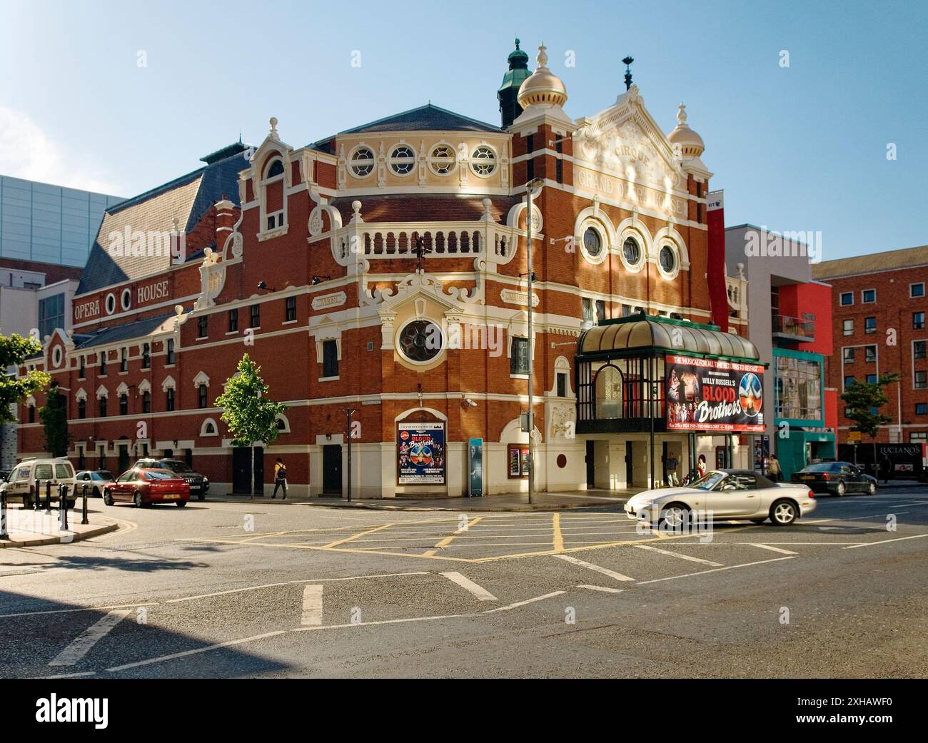 The Grand Opera House, Great Victoria Street, Belfast. Victorian design ...