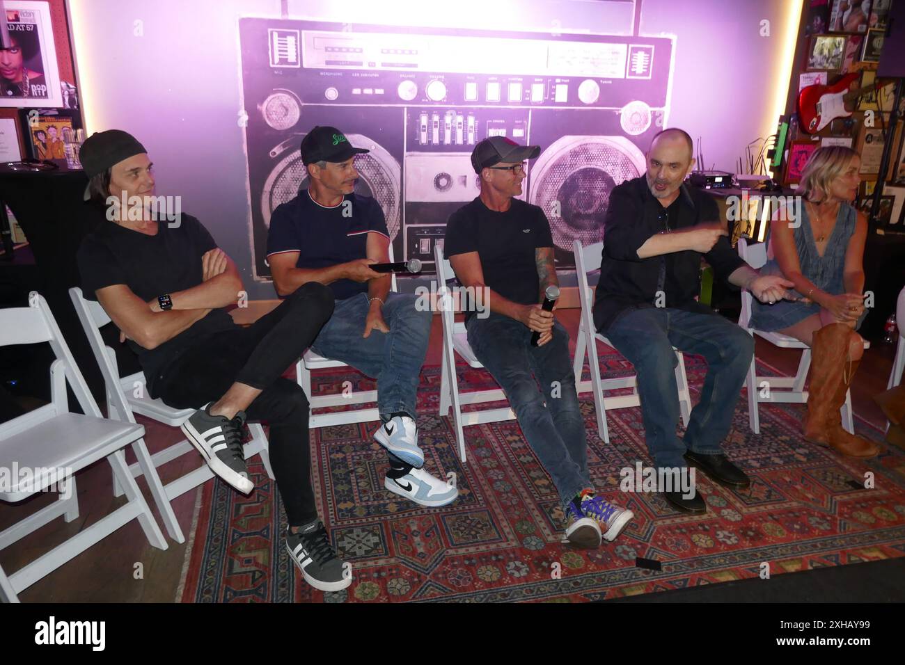 West Hollywood, California, USA 12th July 2024 (L-R) Actor Brentley ...