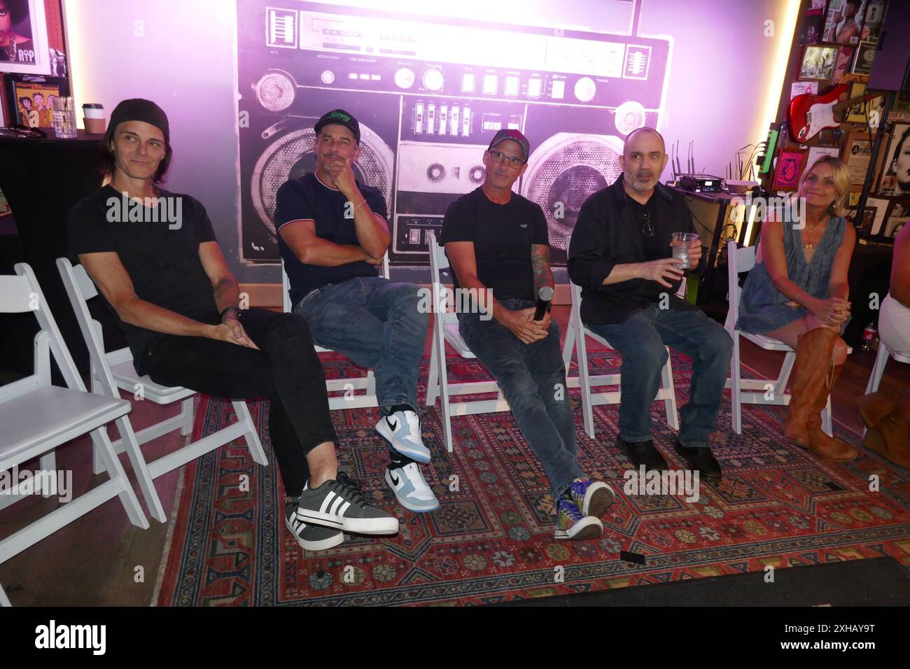 West Hollywood, California, USA 12th July 2024 (L-R) Actor Brentley ...