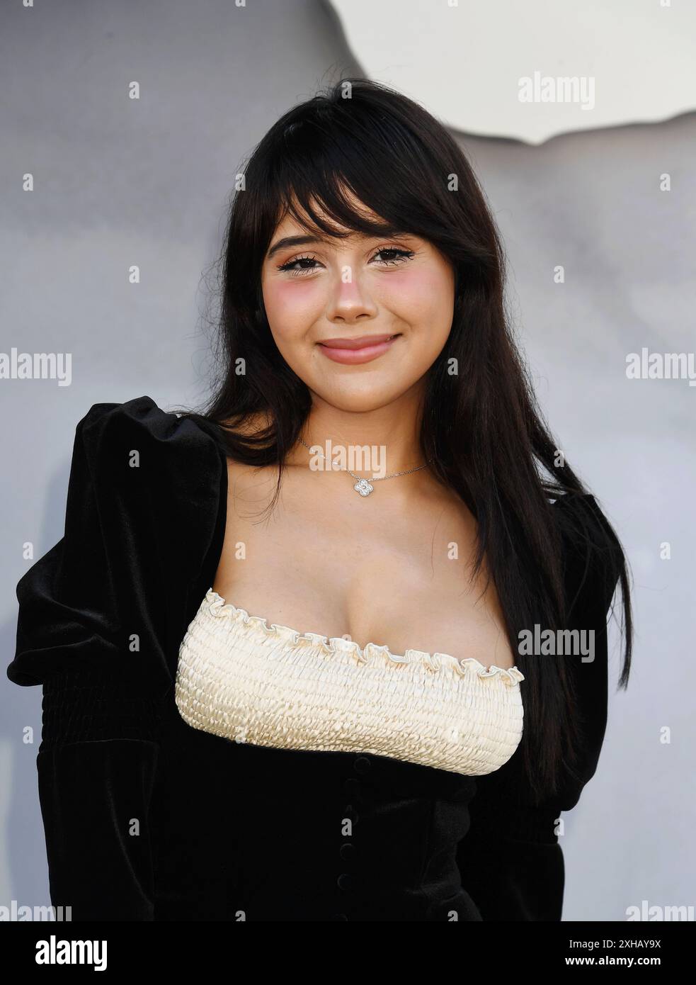 LOS ANGELES, CALIFORNIA - JULY 11: Nicole Sanchez attends the premiere of Universal Pictures ...