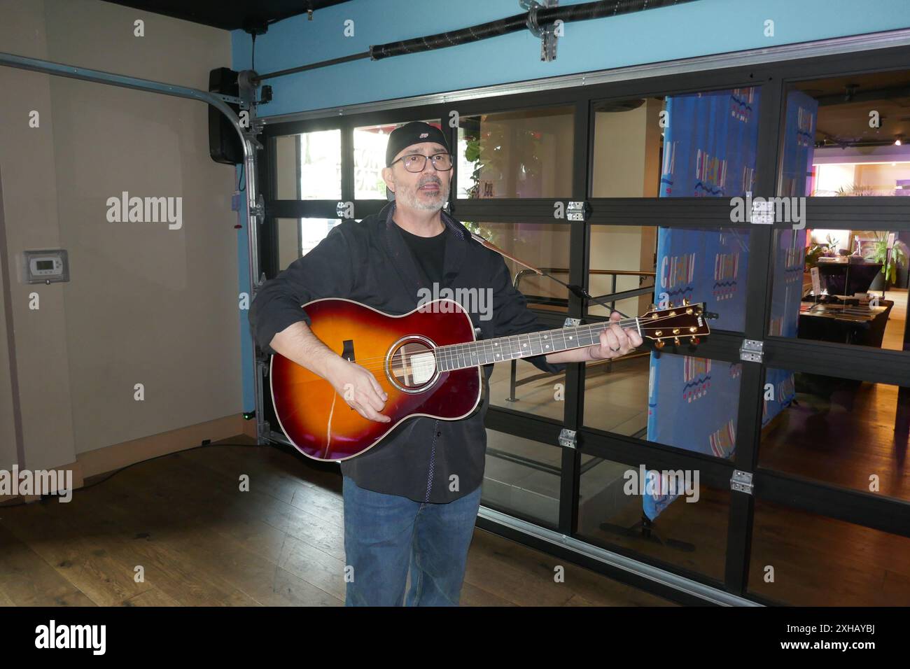 West Hollywood, California, USA 12th July 2024 Actor Jay Anthony Franke ...