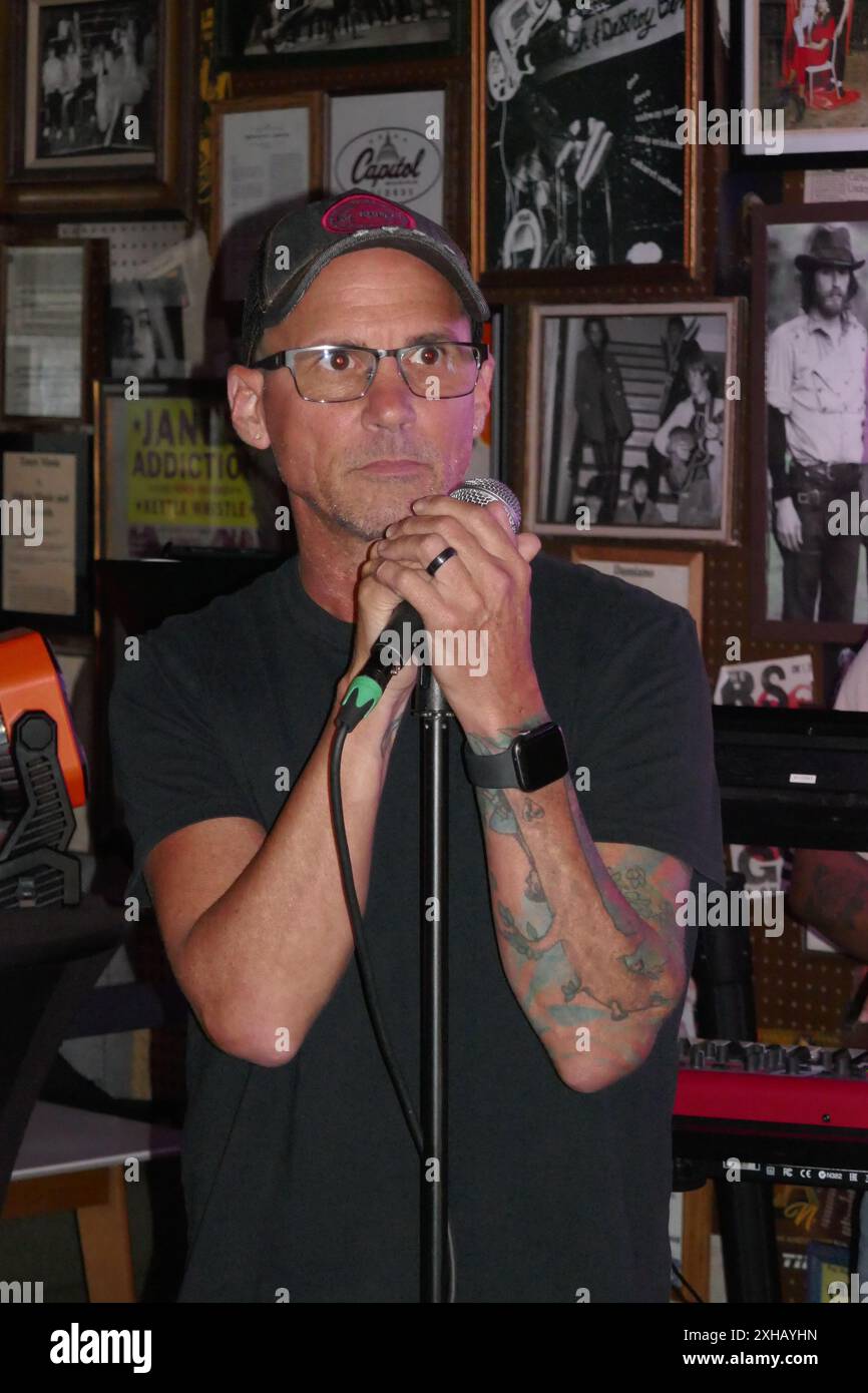 West Hollywood, California, USA 12th July 2024 Actor Aaron Jackson ...