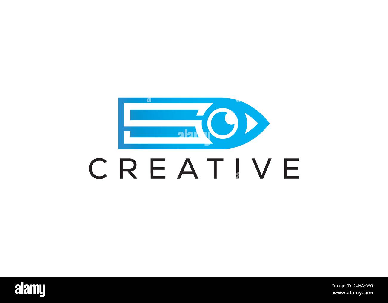 Letter s gun bullet logo hi-res stock photography and images - Alamy