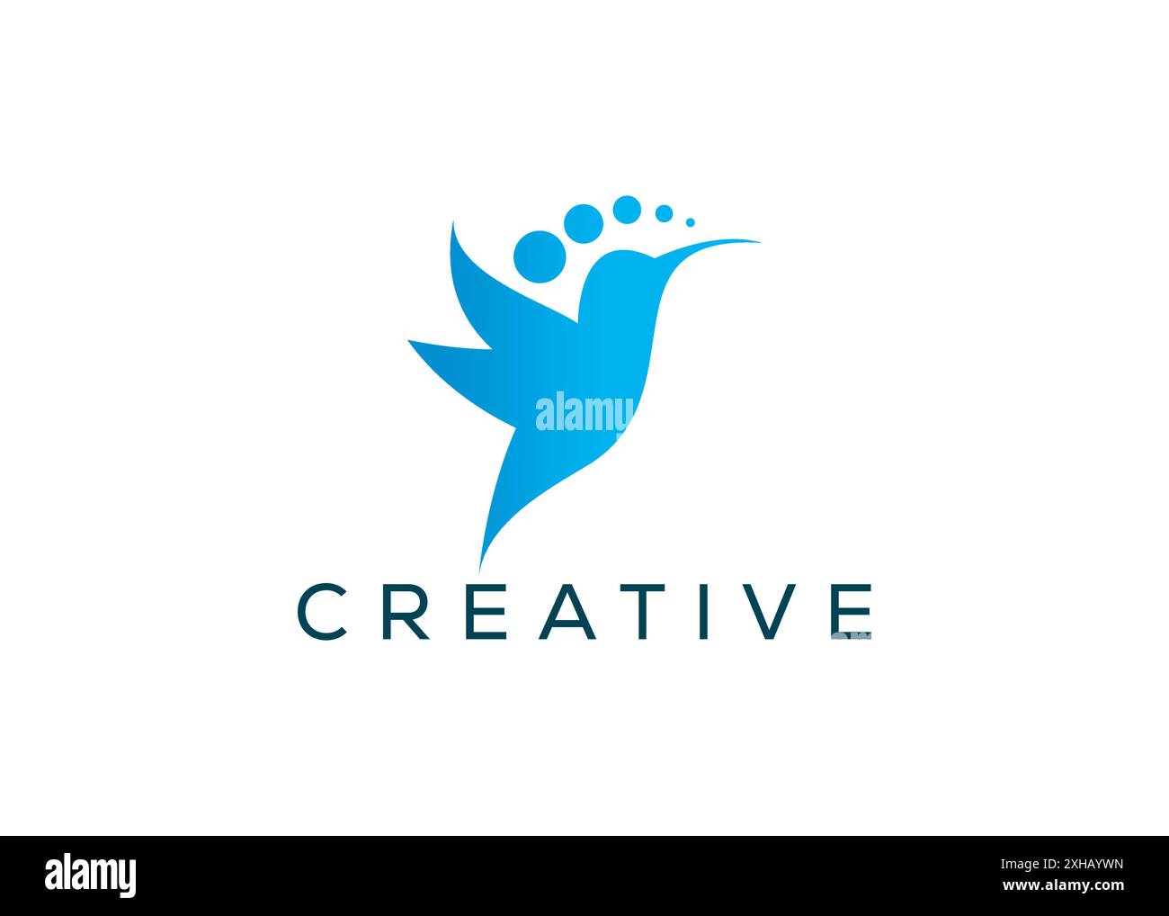 Minimal and professional abstract bird logo design template Stock ...