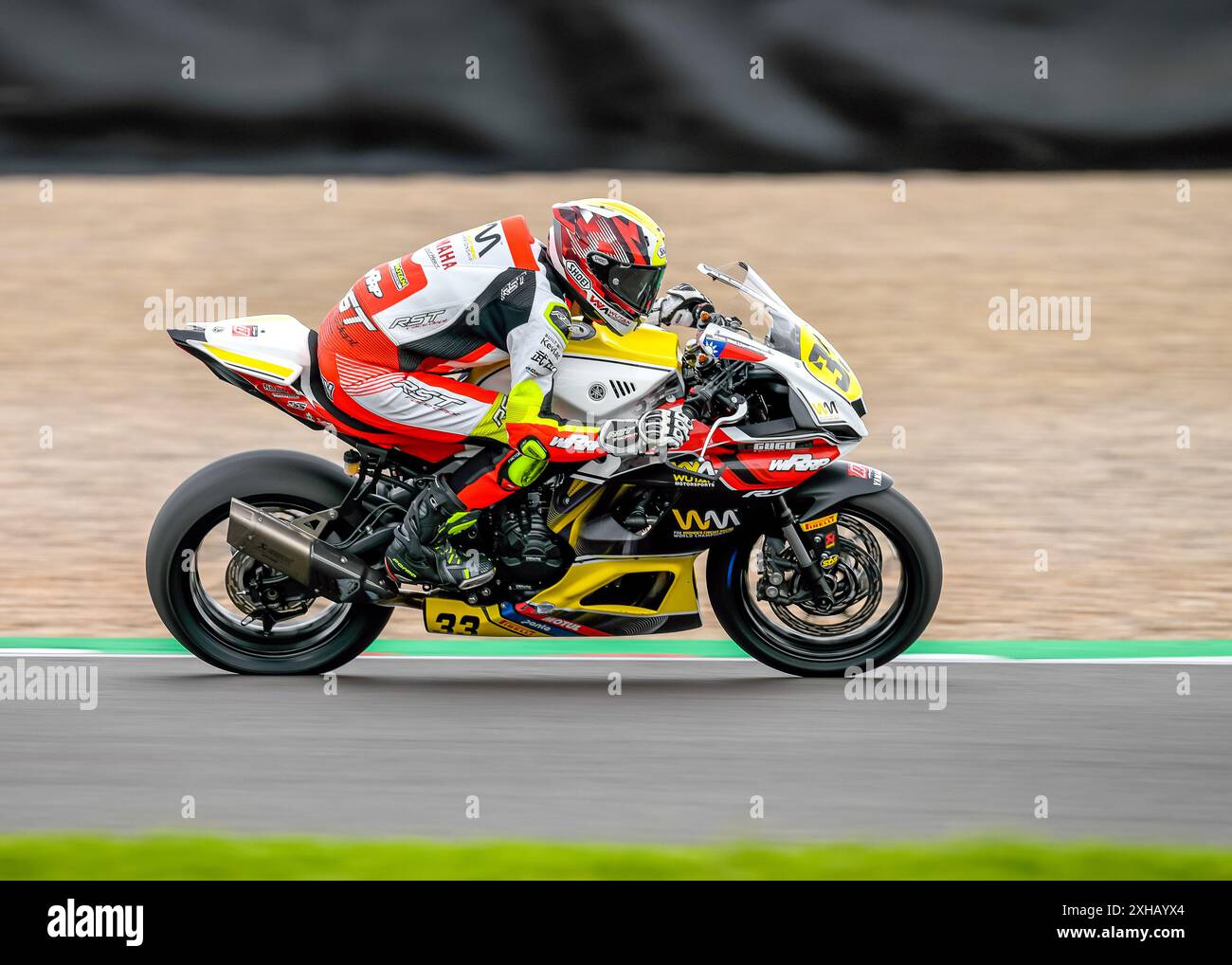 12 July 2024 - Donnington Park Race Track, Derbyshire. World Superbike ...
