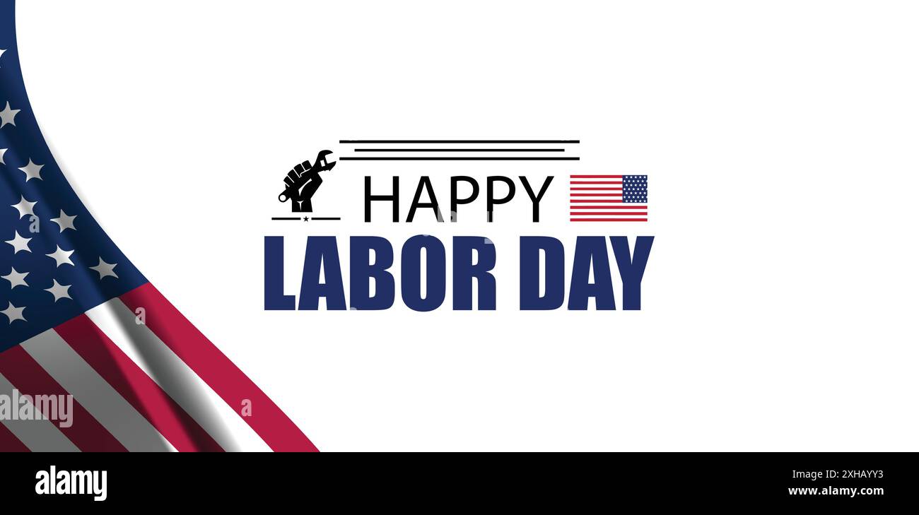 Labor Day A National Day of Appreciation for Workers Stock Vector Image ...