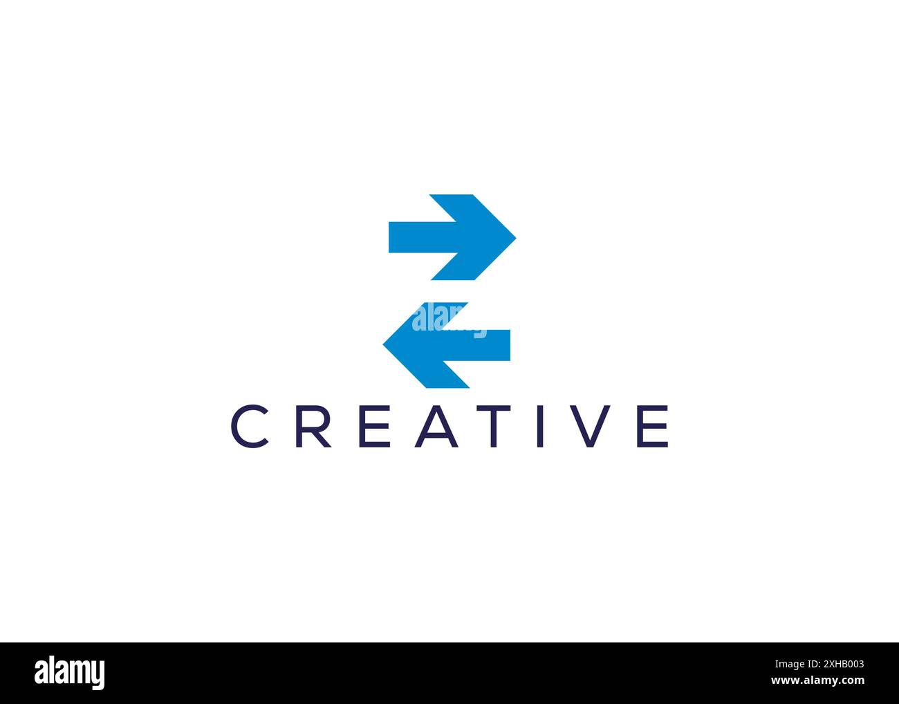 Minimalist professional swap arrow logo design vector template ...