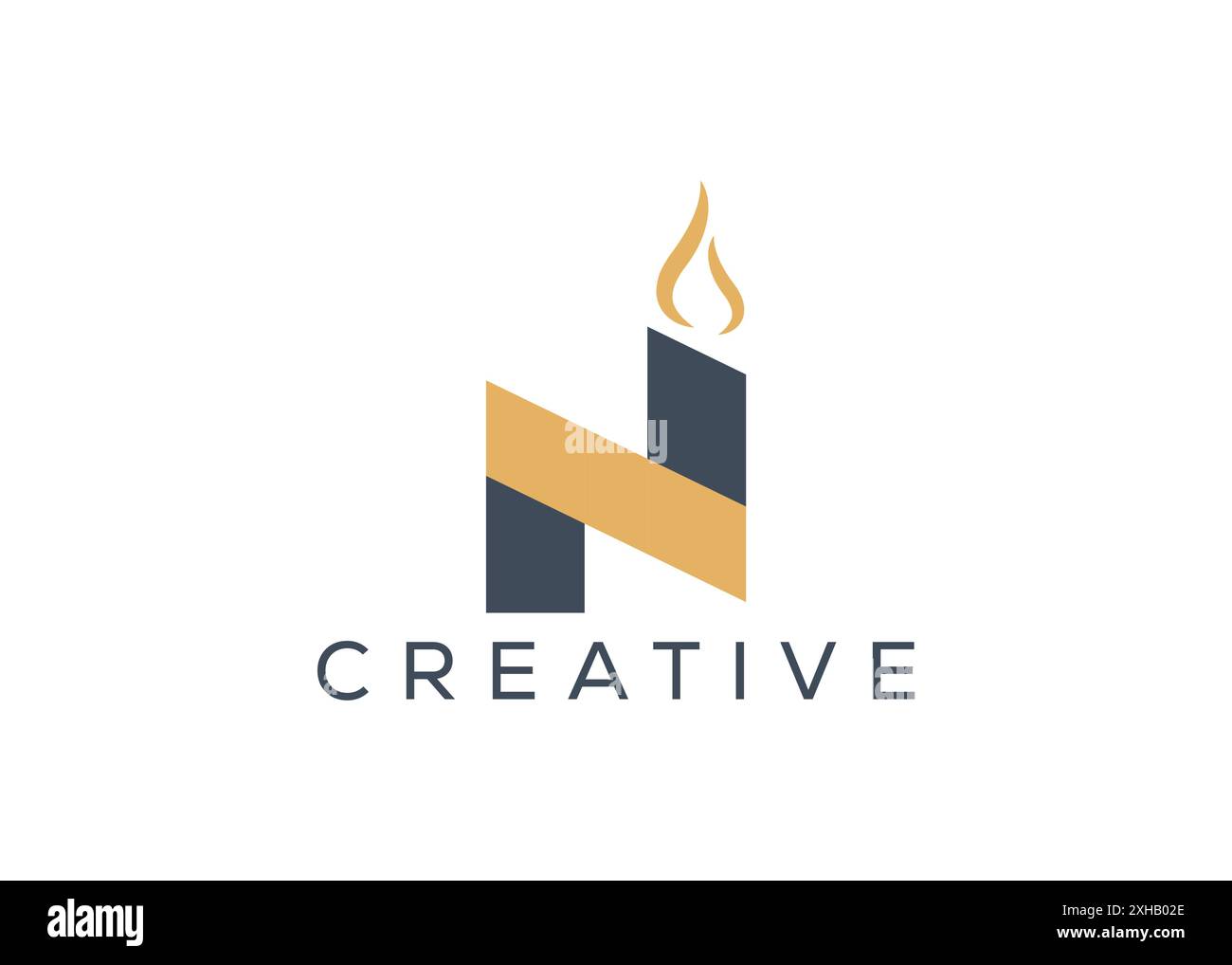 Minimal and professional letter N industrial factory logo design ...