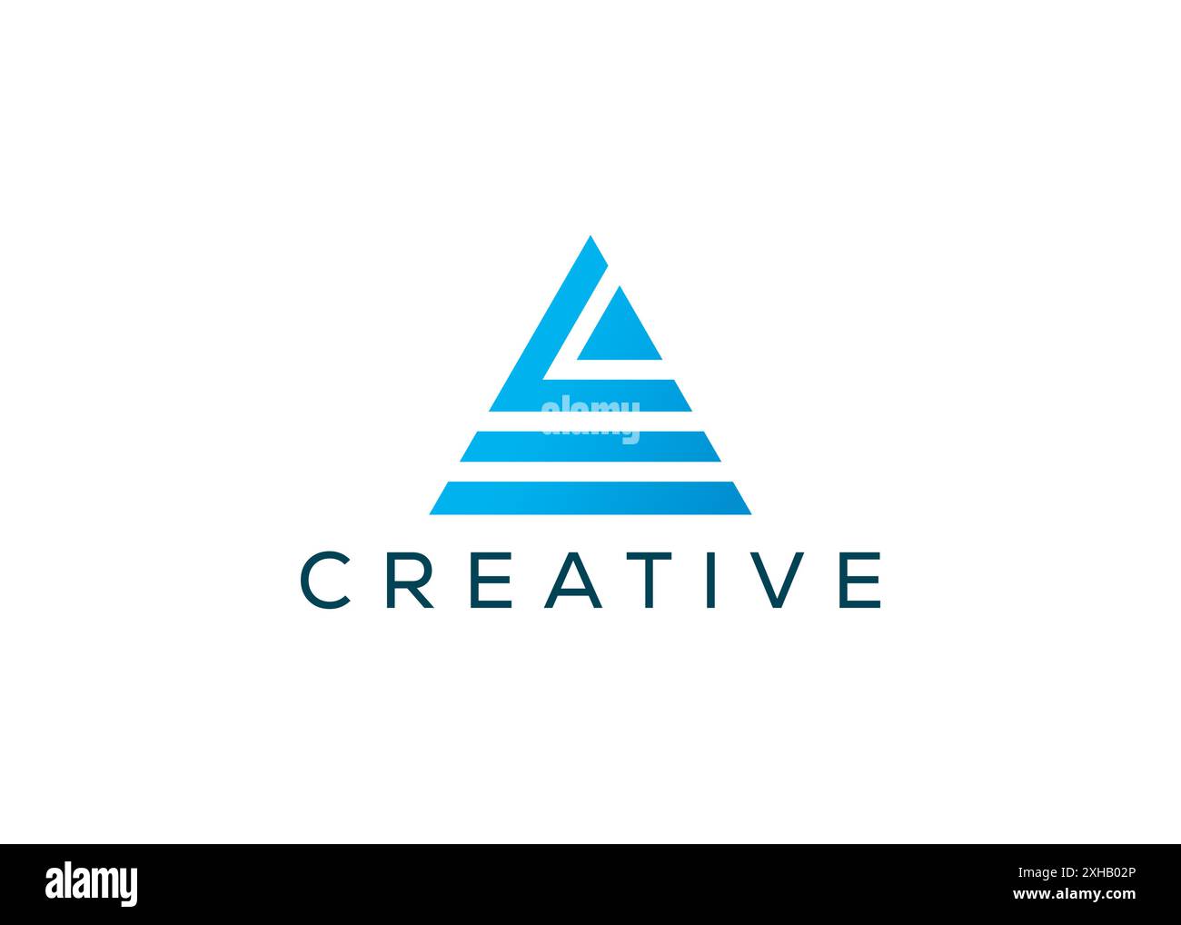 Minimal and professional abstract triangle logo design template Stock ...