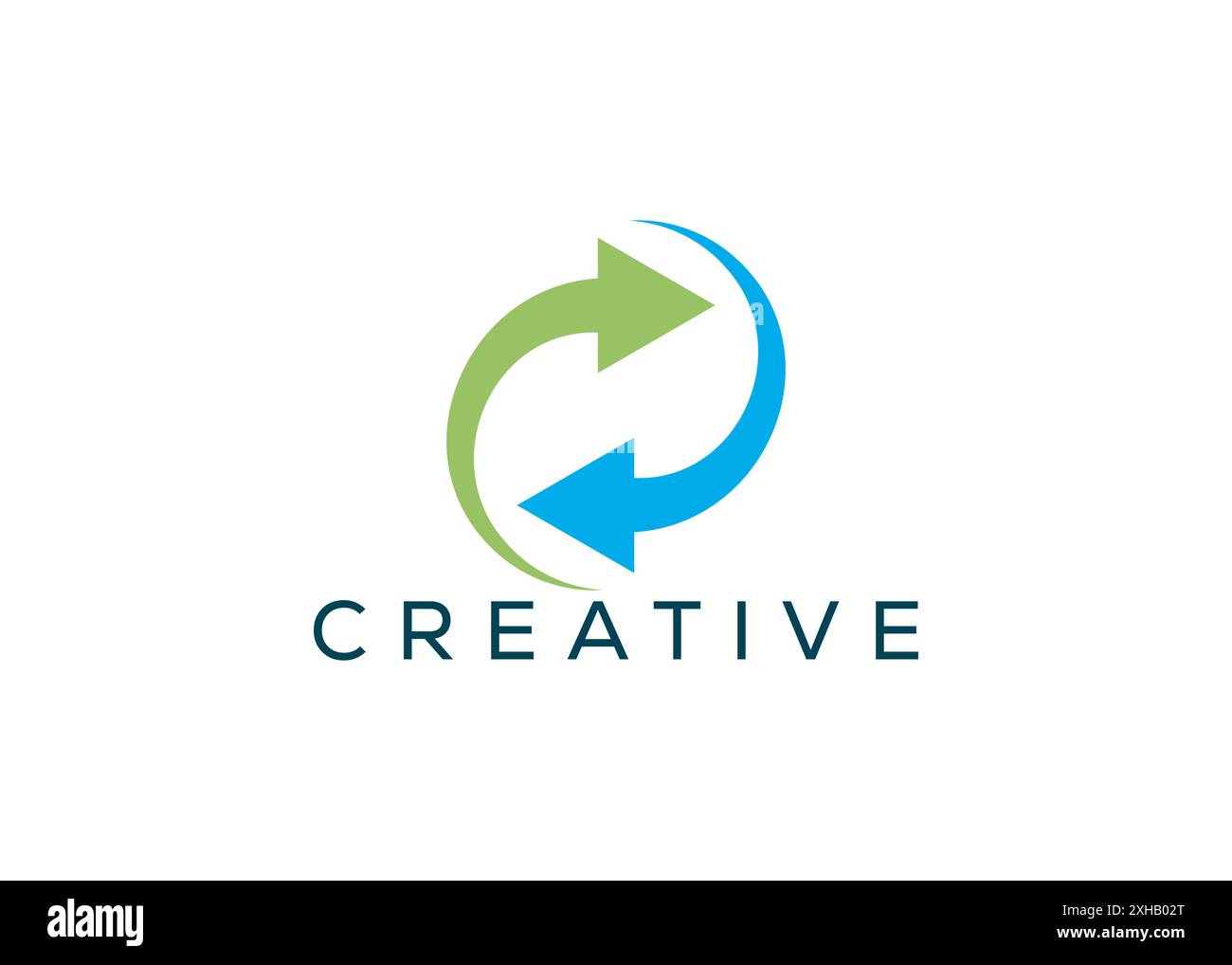 Arrow logo hi-res stock photography and images - Alamy