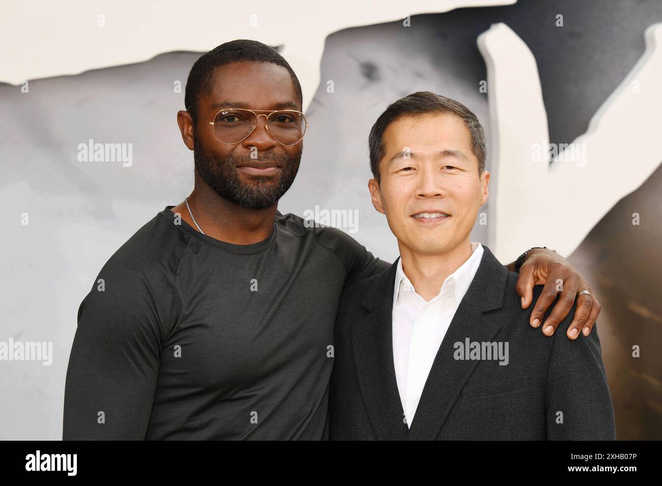 LOS ANGELES, CALIFORNIA - JULY 11: David Oyelowo, Lee Isaac Chung ...