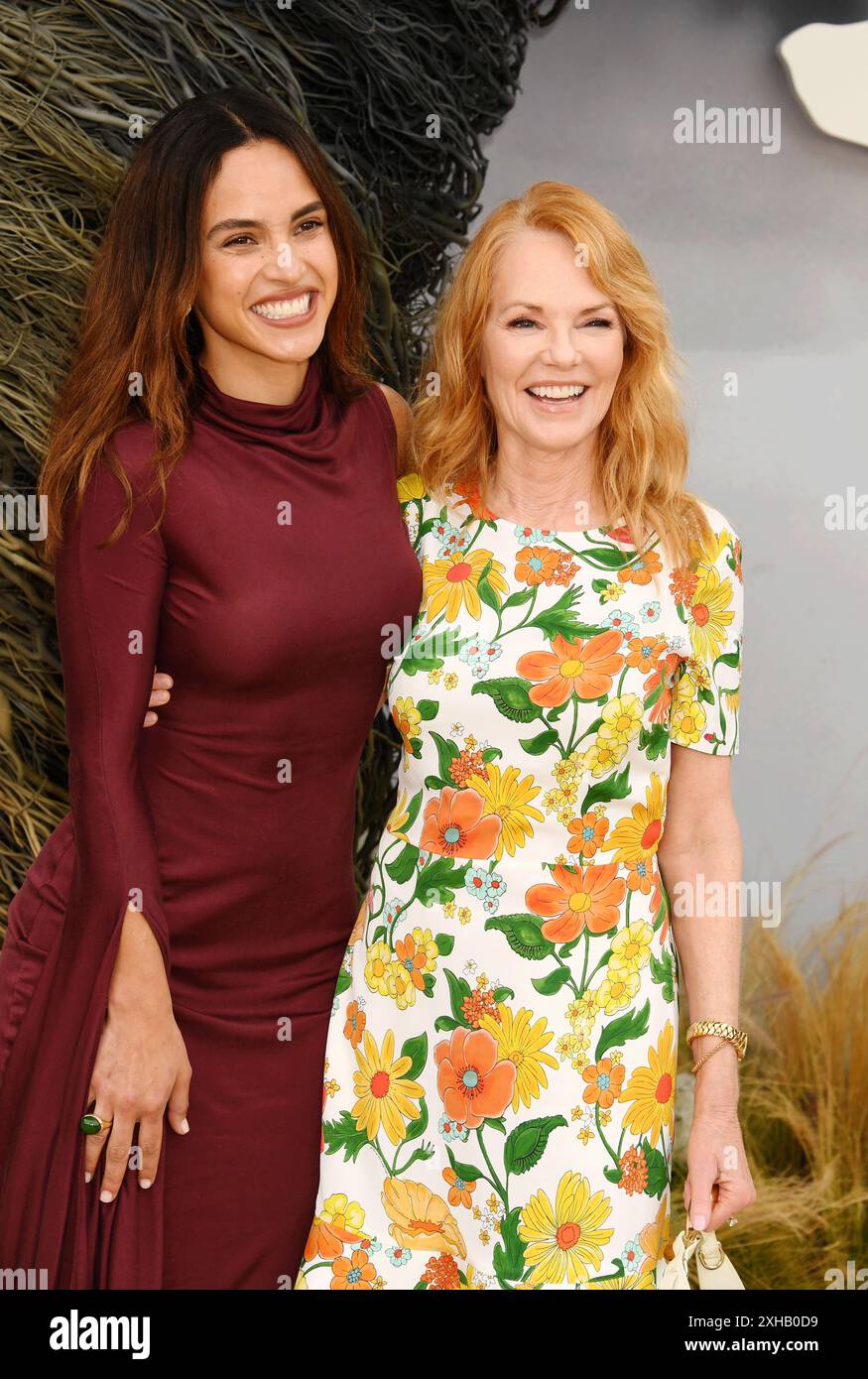 LOS ANGELES, CALIFORNIA - JULY 11: (L-R) Adria Arjona and Marg ...