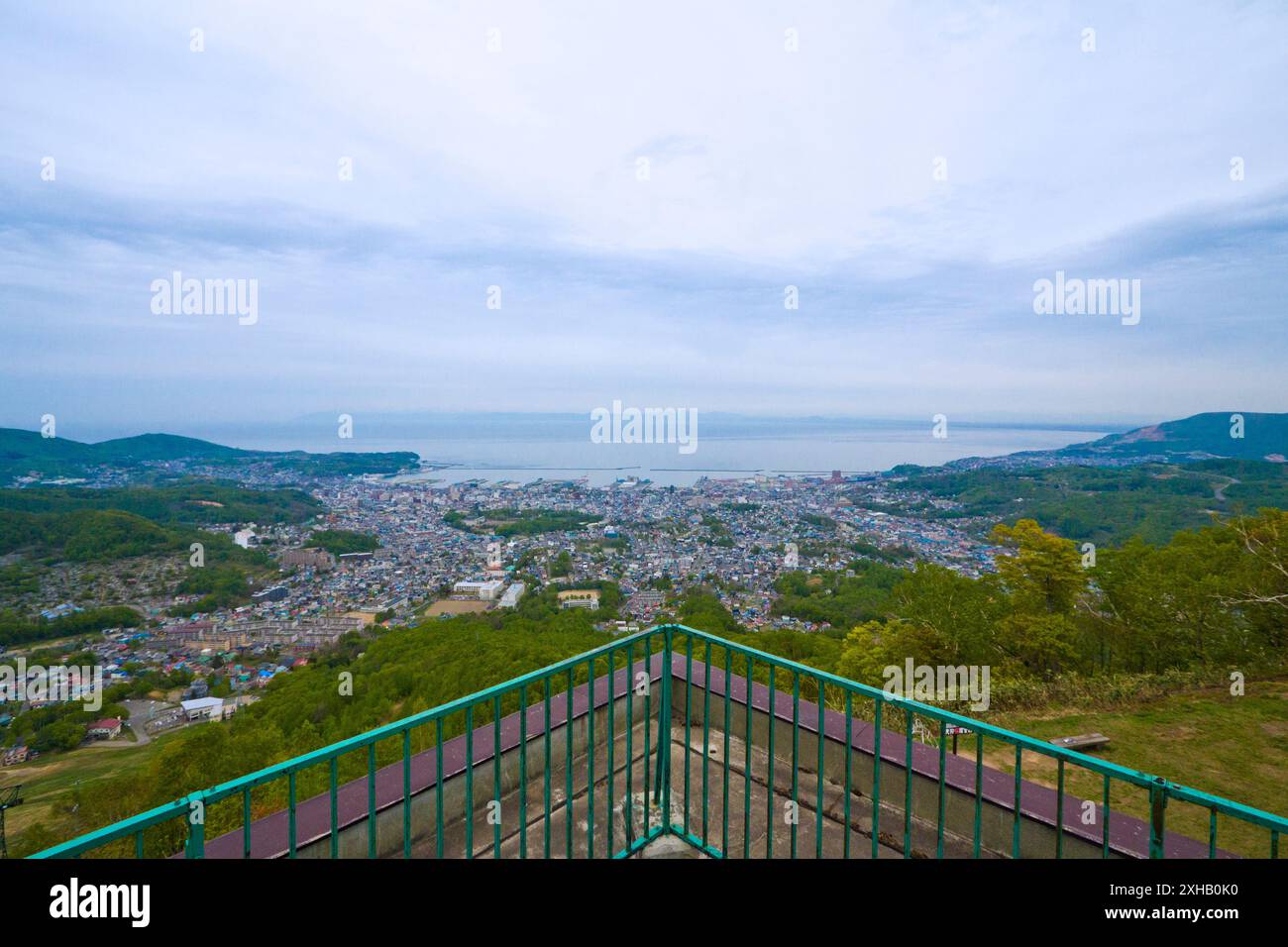 Mt. Tengu ropeway take a gondola to the summit of Mt. Tengu, Aerial ...