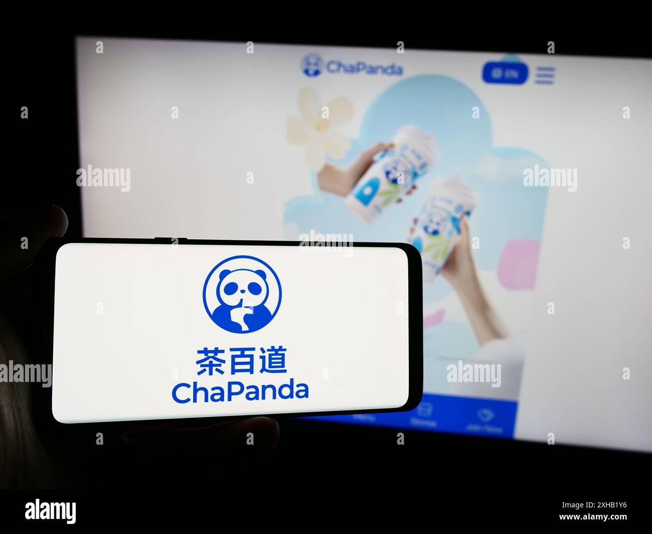 Bubble tea logo hi-res stock photography and images - Alamy