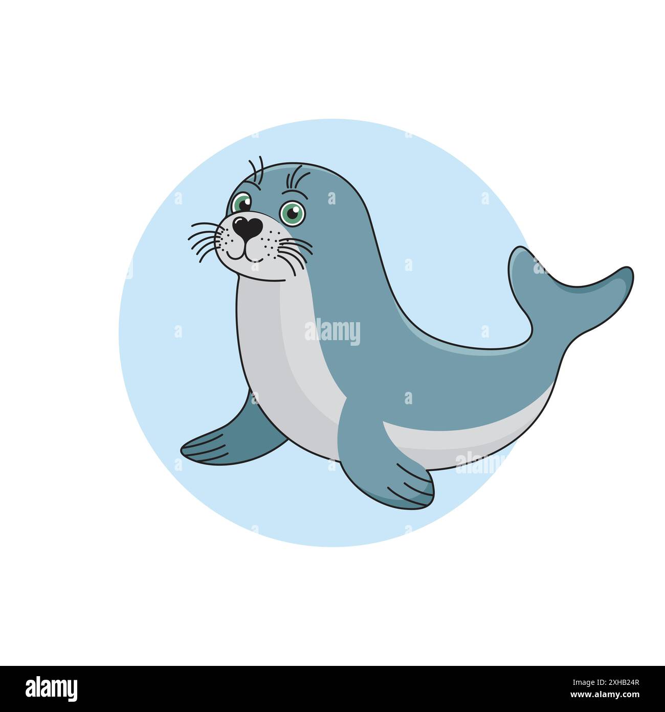 Cartoon seal hi-res stock photography and images - Alamy