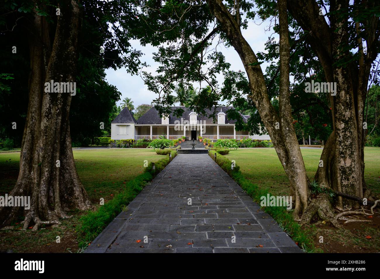 Saint Aubin, Mauritius -October 18 2023: Domaine de Saint Aubin and Le ...