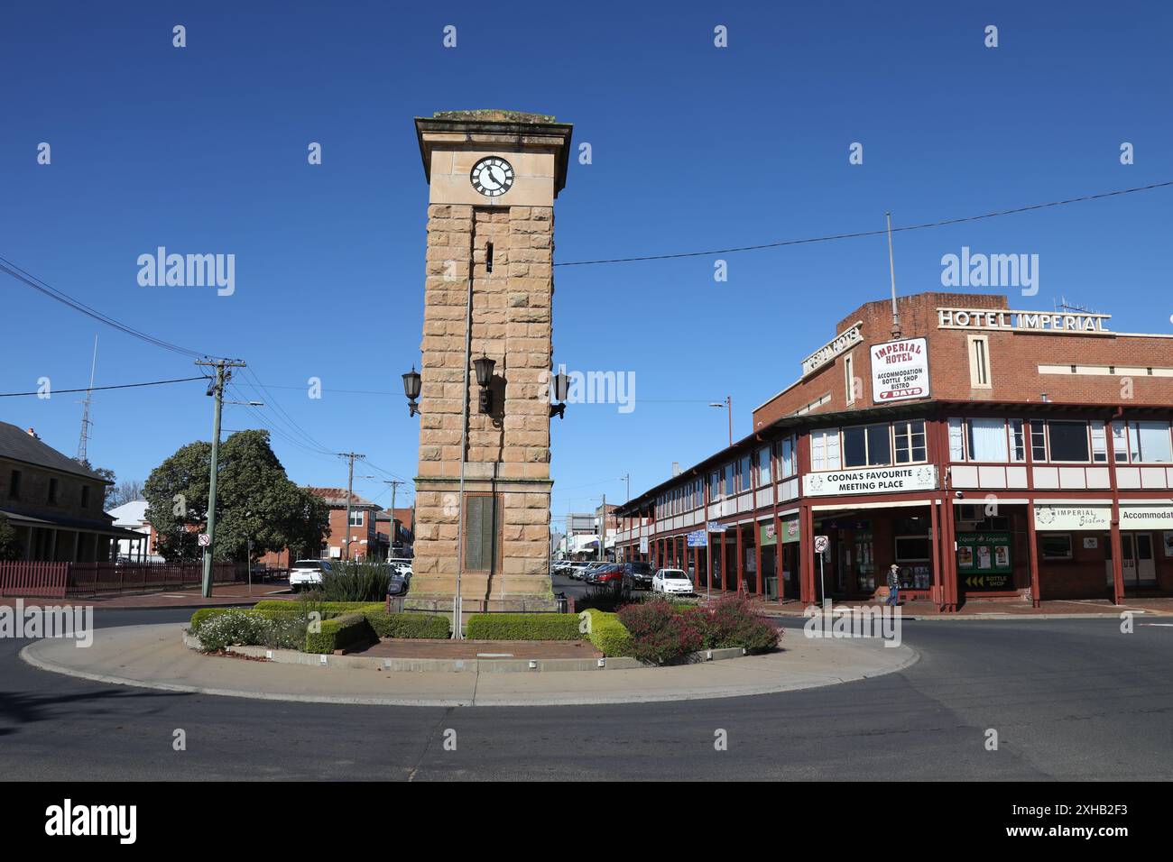 Coonabarabran War Memorial Clock Tower, Coonabarabran, NSW, Australia ...