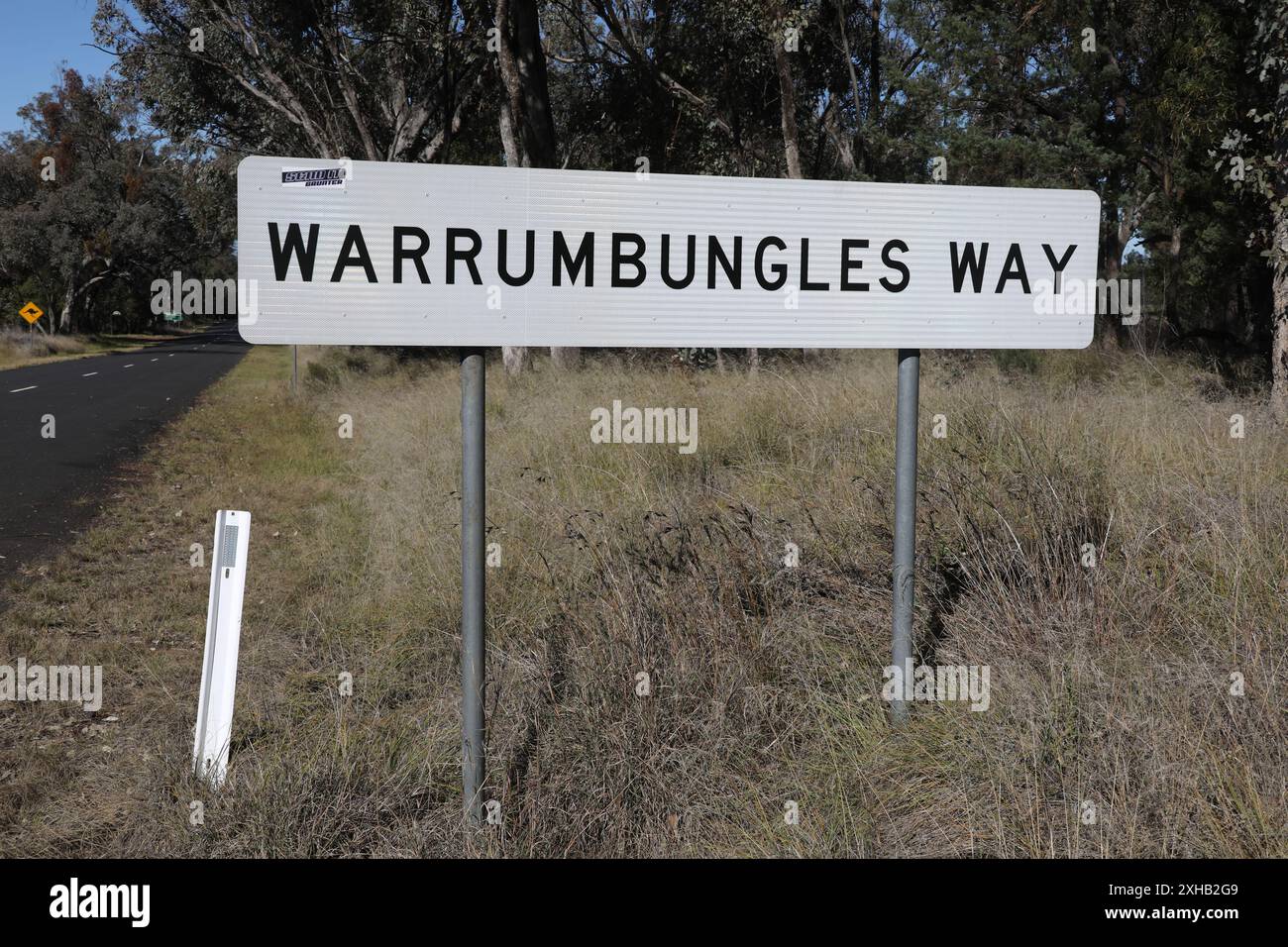 Warrumbungles Way between Coonabarabran and Binnaway, NSW, Australia ...