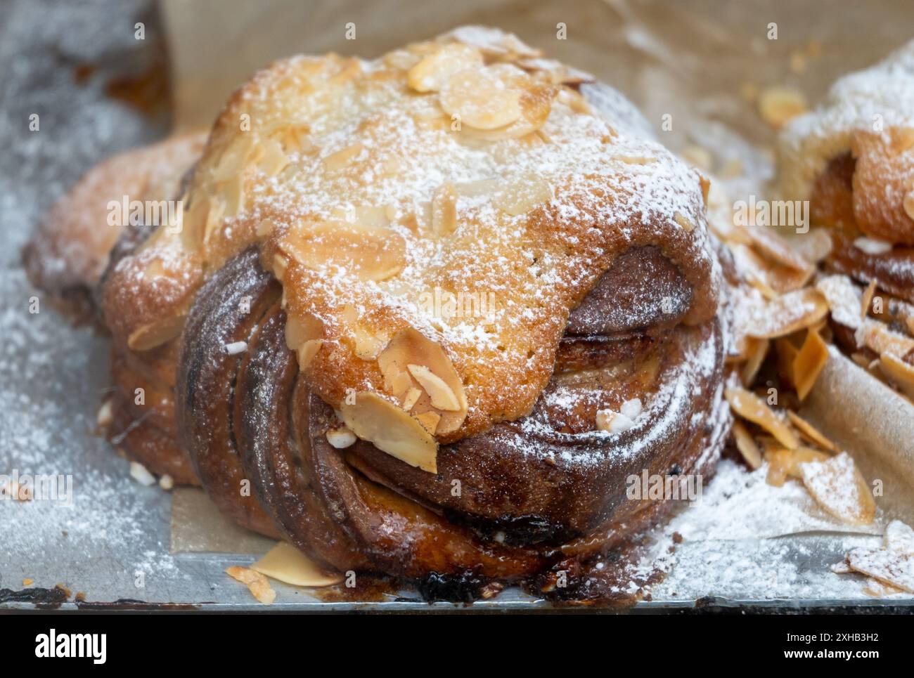 Almond scones - traditional British baked good, popular in the United ...