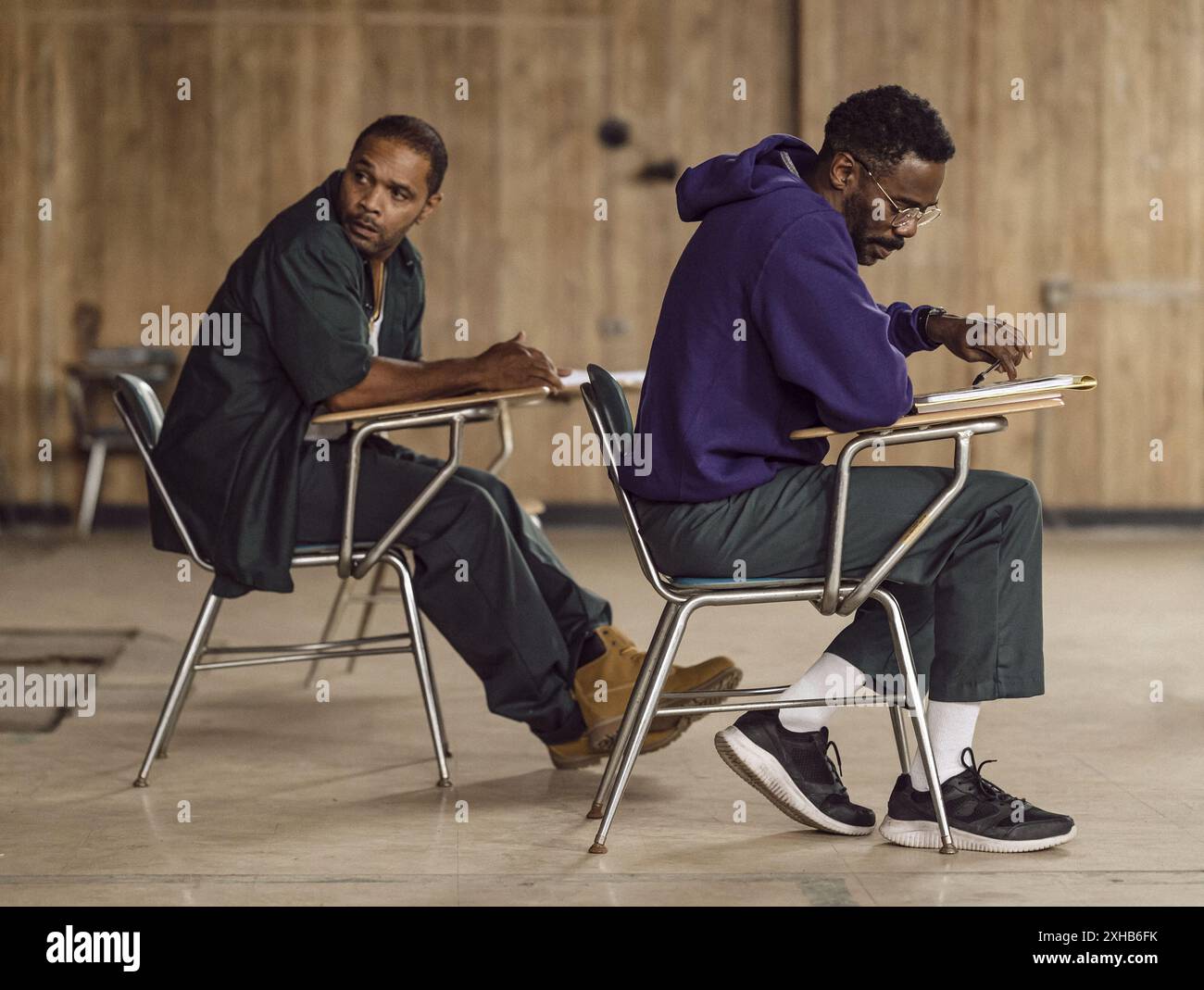 Sing Sing Colman Domingo & Clarence Maclin Stock Photo - Alamy