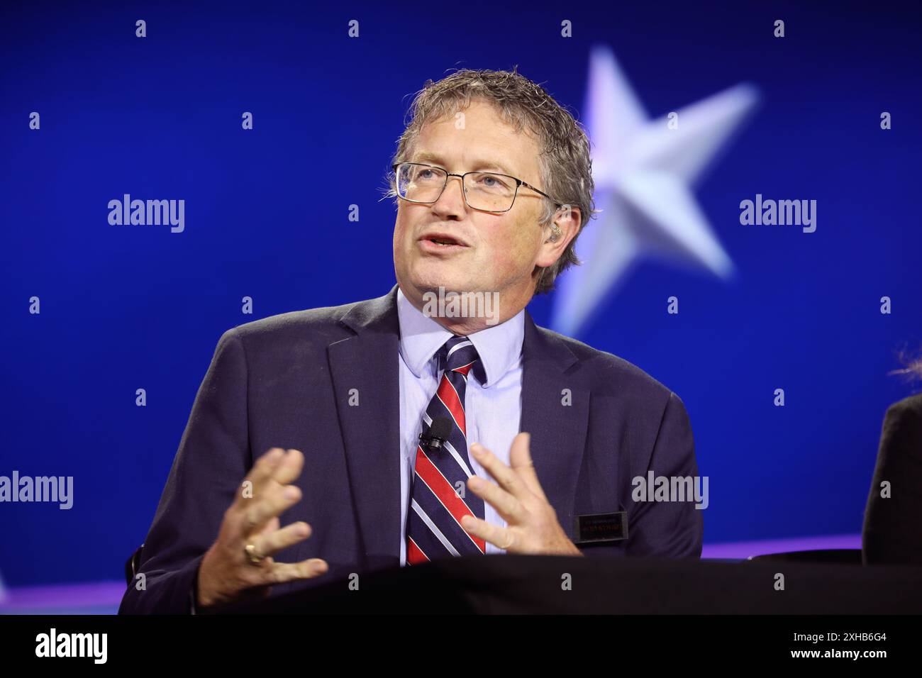 Las Vegas, Nevada, USA. 13th July, 2024. Congressman THOMAS MASSIE ...