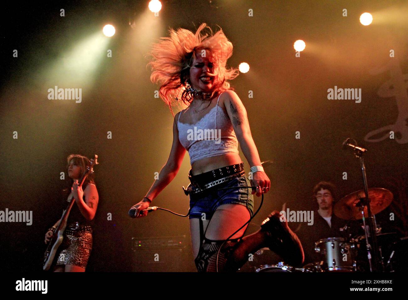 Toronto, Canada. 12th July, 2024. Kiera Kennedy from the band Dear ...