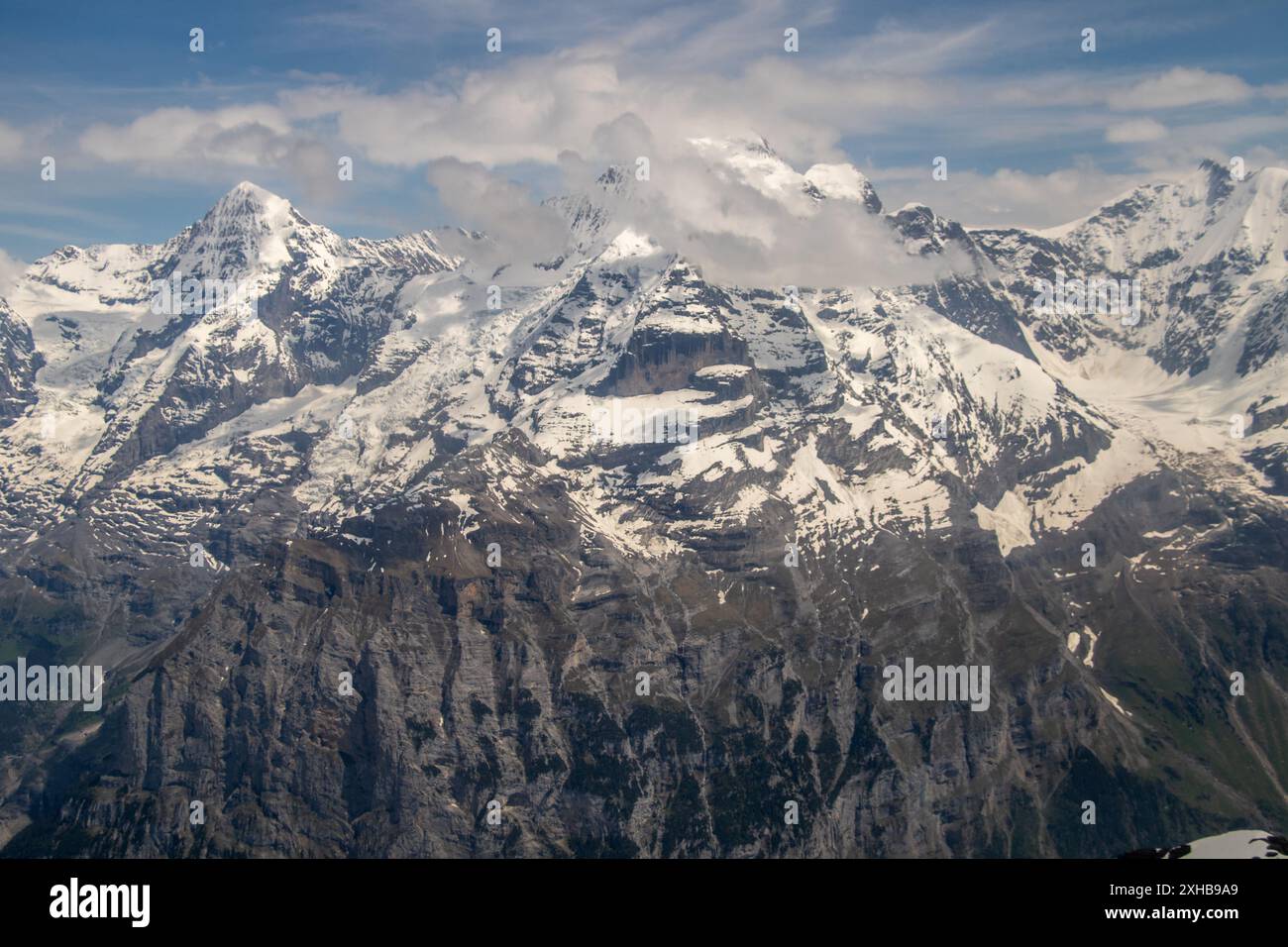 Eiger and Mountains, Switzerland Stock Photo - Alamy