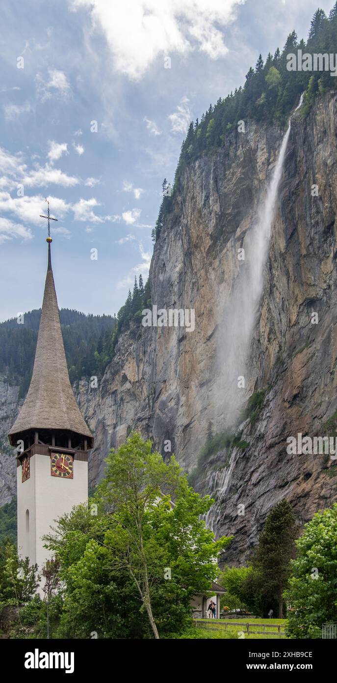 Eiger and Mountains, Switzerland Stock Photo - Alamy