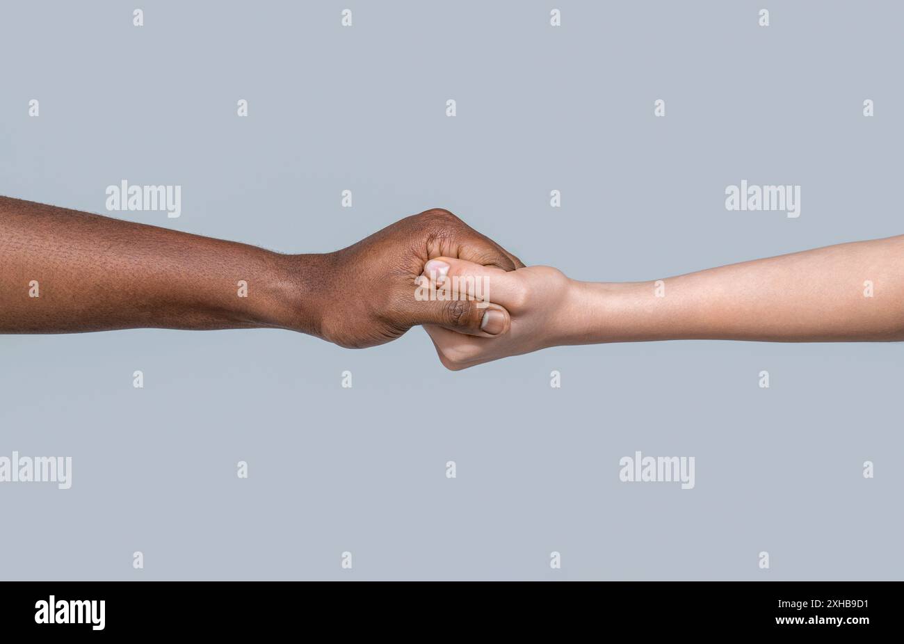 Woman and african woman hand. Helping hand, Rescue, multiathnic people ...