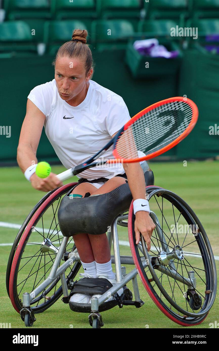 Jiske Griffioen of the Netherlands in the womens wheelchair singles ...
