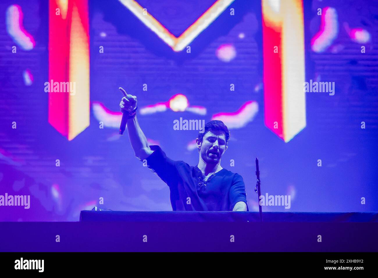 Split, Croatia. 02nd Apr, 2024. DJ Kshmr performs during first day of ...
